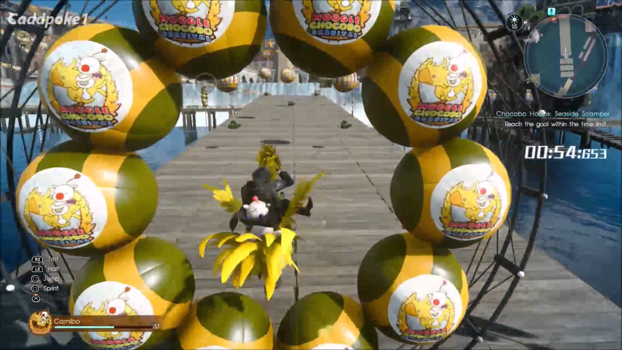 Final Fantasy XV Moogle Chocobo Carnival DLC Seaside Scamper Chocobo ...