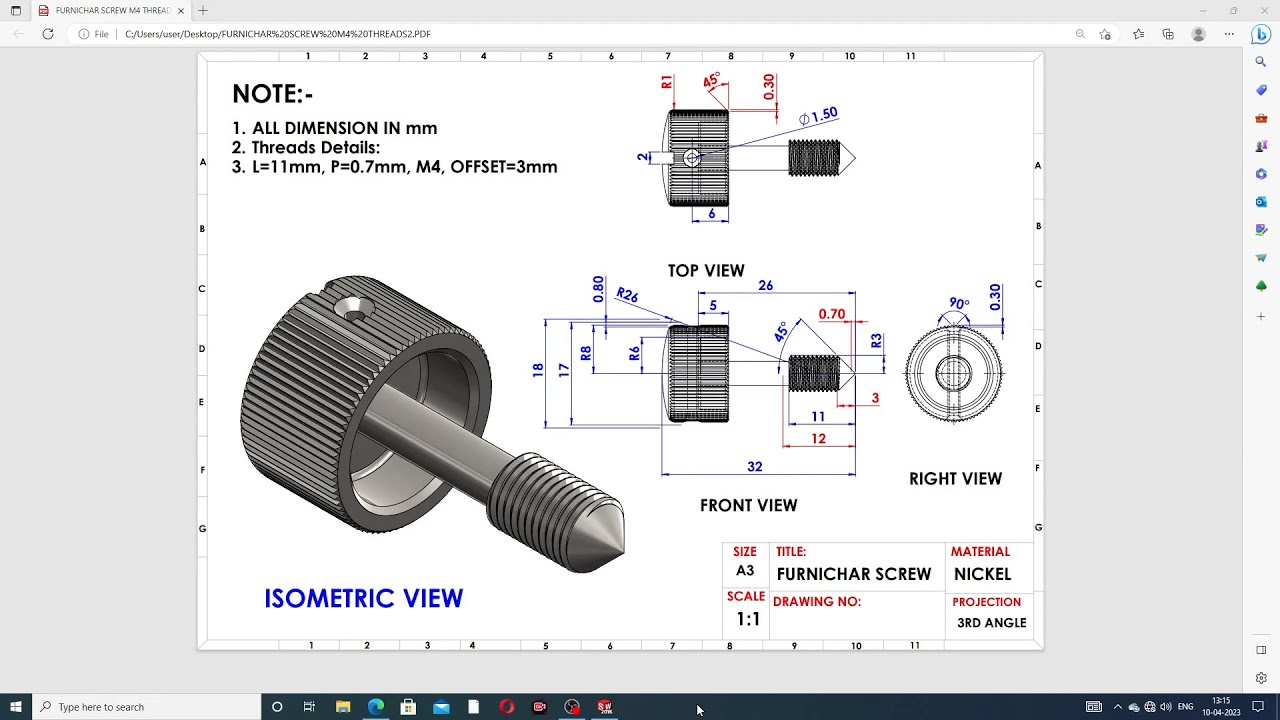 SOLIDWORKS PRACTICE FULL LECTURE-16 - YouTube