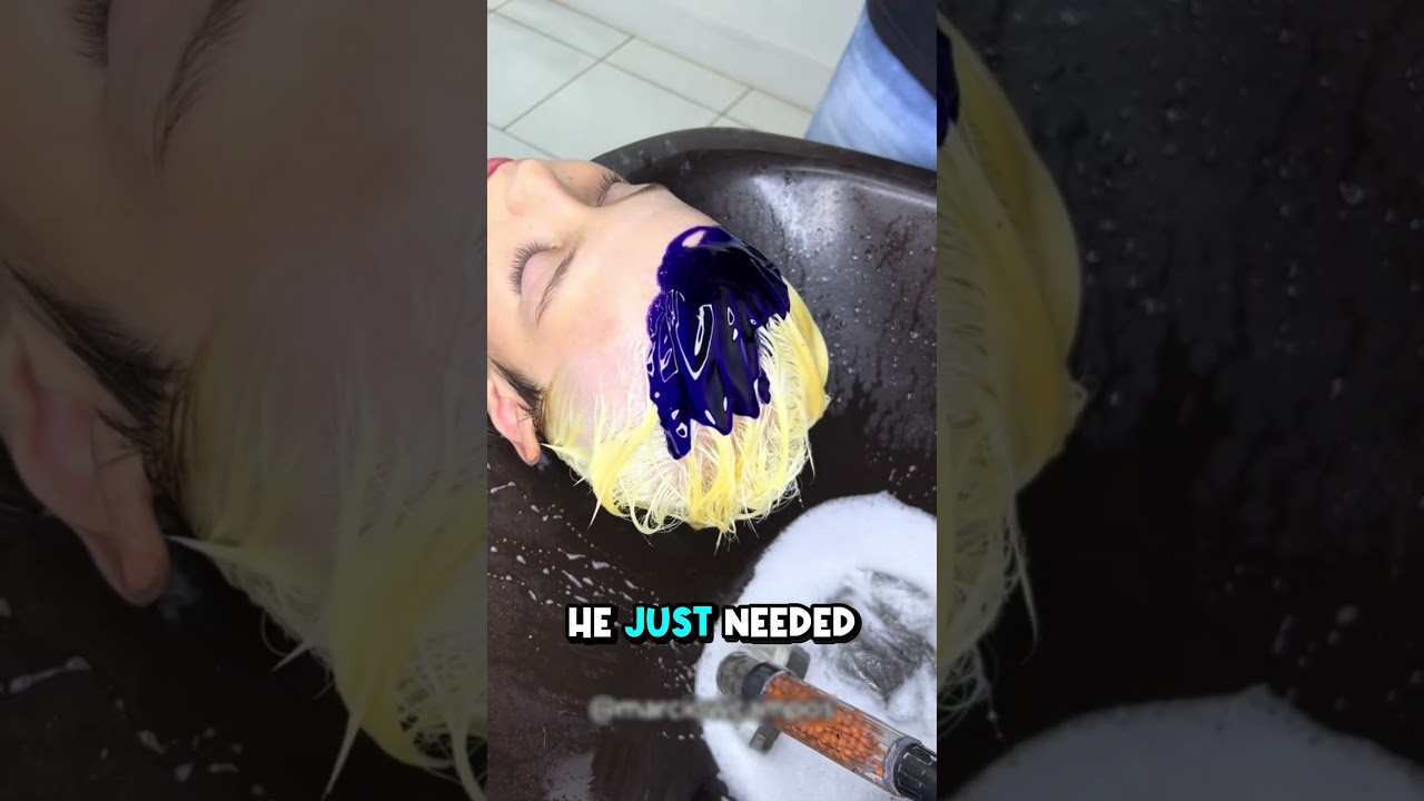 THE BOY'S HAIR FROZEN! 😱🥶