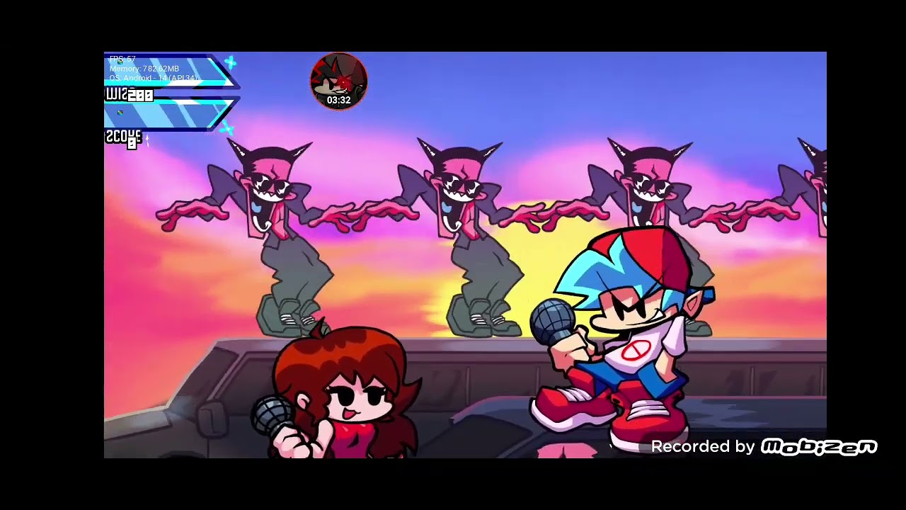 fnf pixel pig y cat v2 - YouTube