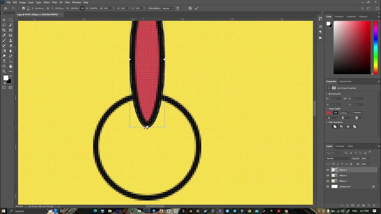How to Duplicate and Rotate an Object Around Circle In Photoshop - YouTube