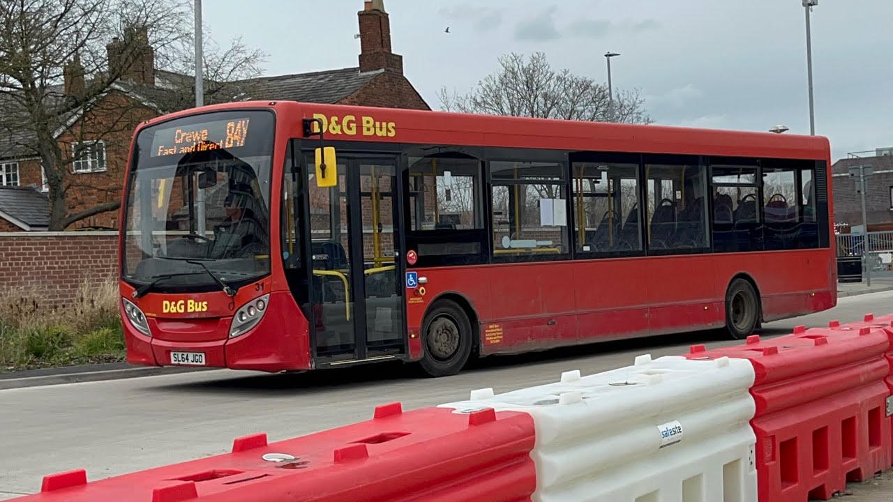 D&G Bus ADL Enviro 209 SL64JGO (31) in Crewe with the 84X - 16/3/24 - YouTube