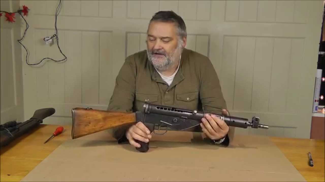 Sten mk. 5 deactivated weapon from The Birmingham Armoury - YouTube