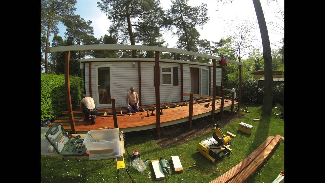 How to: een veranda bouwen in 4 minuten - YouTube