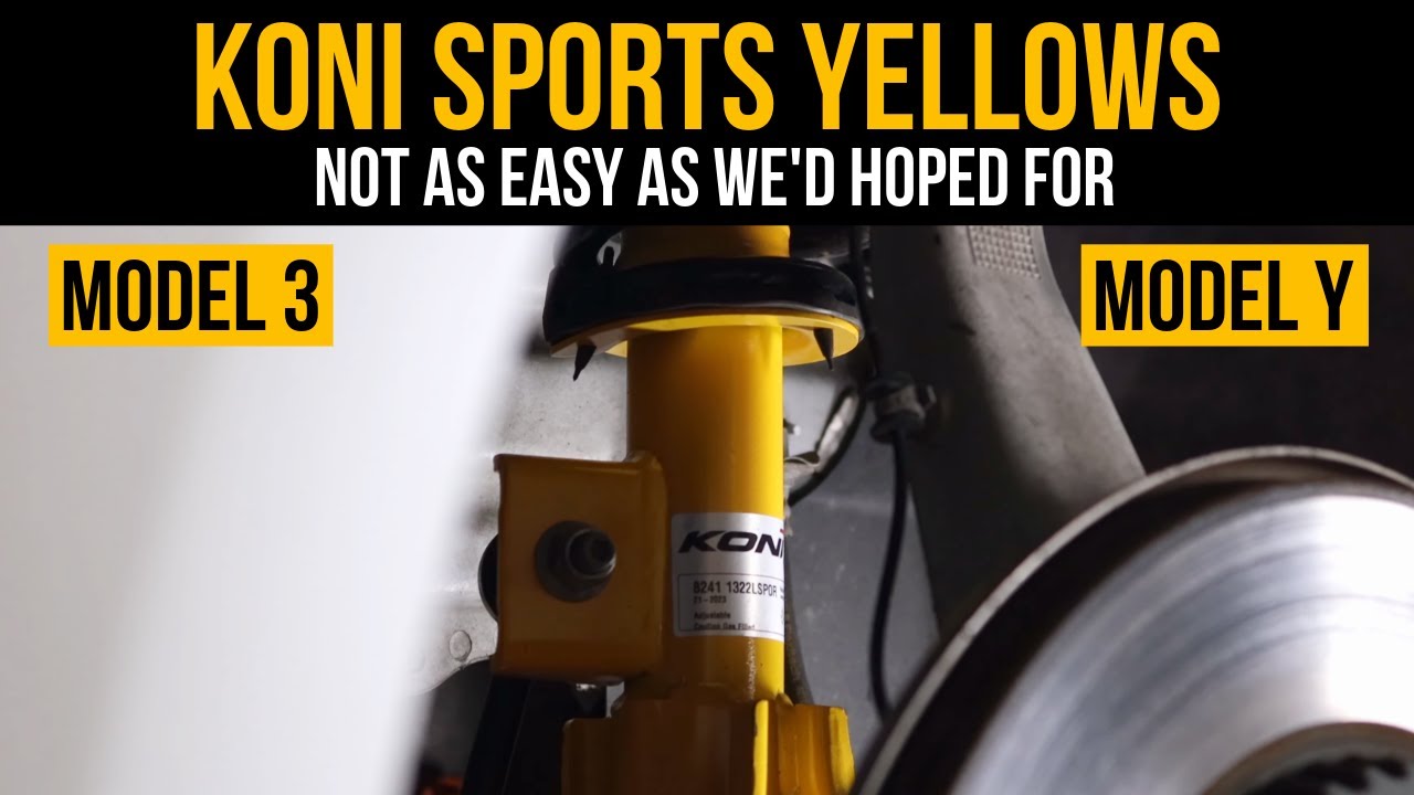 UPDATED VIDEO: BUYER BEWARE!!! THE PROS & CONS KONI SPORTS YELLOW ...