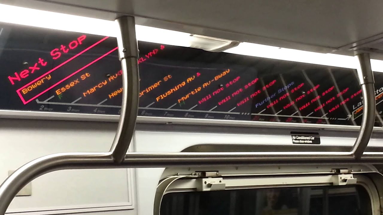 R 160 J train strip map with half cancelled stops - YouTube