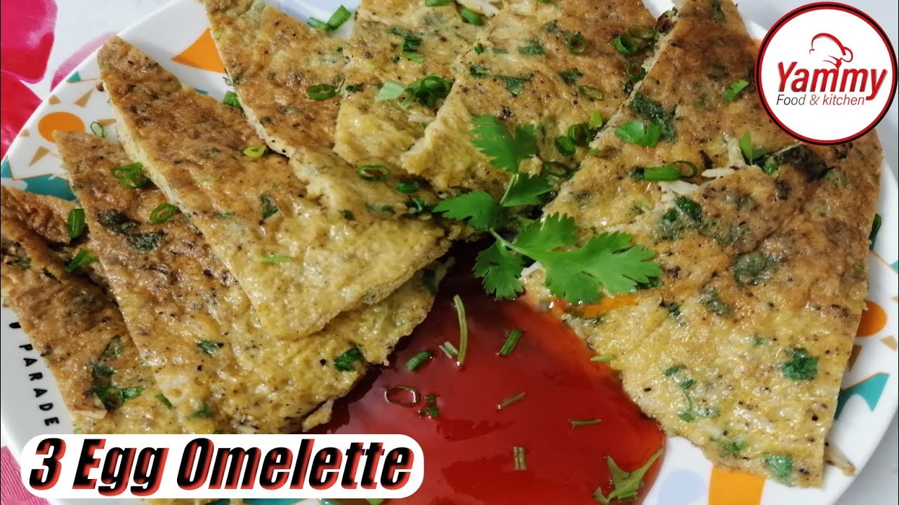 3Egg Omelette recipe! খুবই সুস্বাদু খেলে কোনদিন বলবেন না| - YouTube