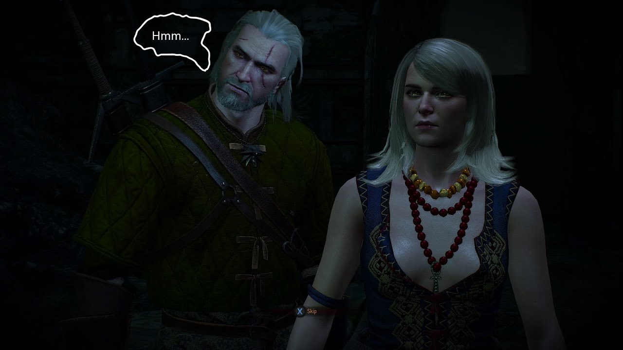 Witcher 3 magic lamp riddle solving - YouTube