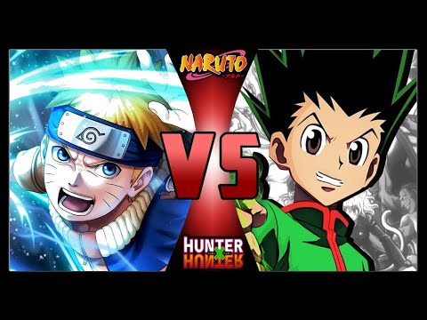 Naruto VS Gon (Naruto VS Hunter X Hunter) - YouTube