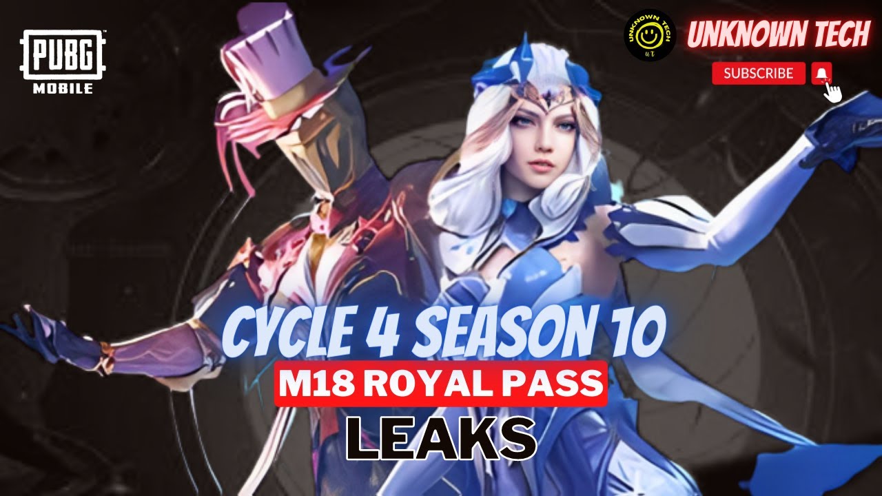 C4S10 M18 Royal pass leaks, 1 to 50 rp rewards | Unknown Tech | - YouTube