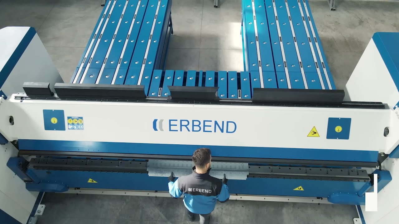 ERBEND MFA Combi CNC Sheet Metal Folder - YouTube