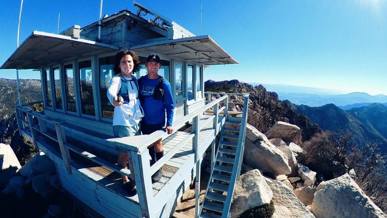 Tahquitz Peak Fire Lookout - The Devils Slide Trail - YouTube