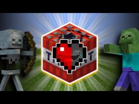 Minecraft, But Getting Hurt MAKES YOU EXPLODE... - YouTube