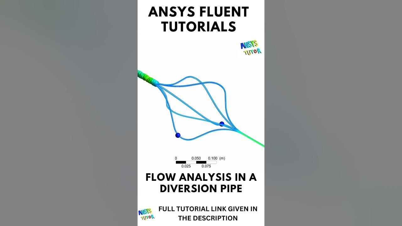 Ansys Fluent Tutorials Diversion Pipe Flow Heat Transfer | ANSYS Fluent Tutorials | TUTOR #ansys ...