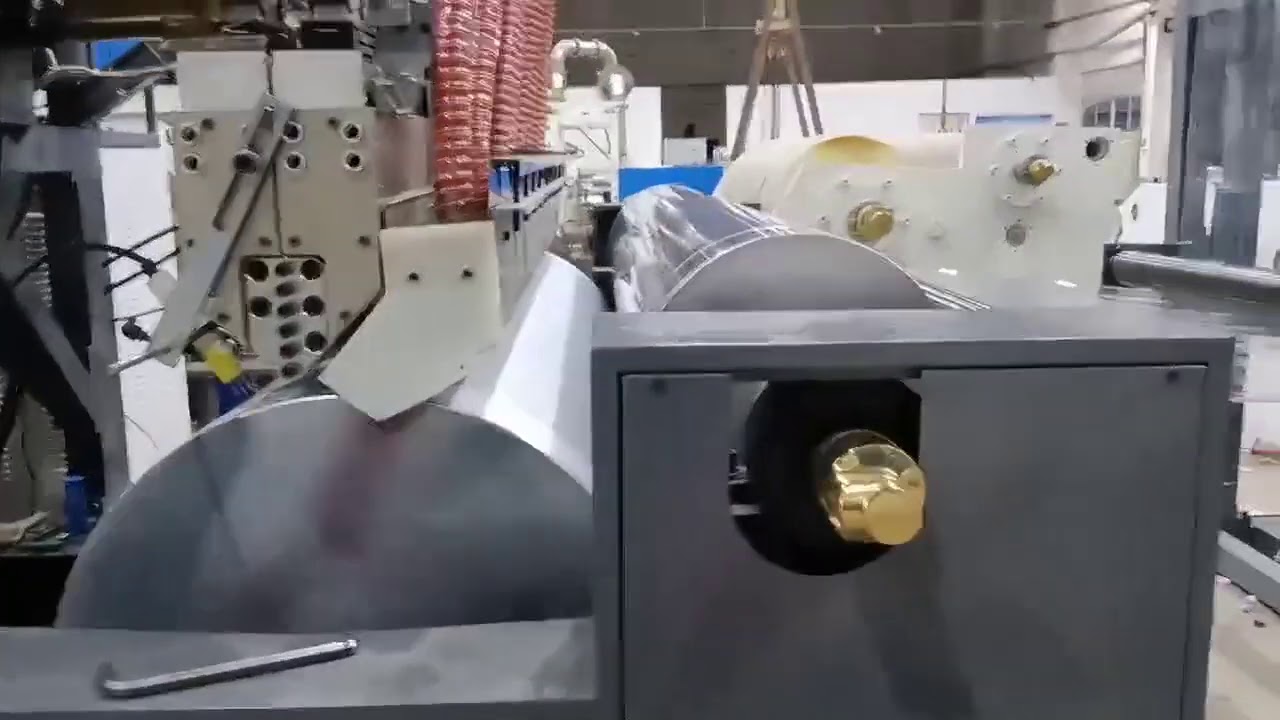 Installing direction for automatic five layer 2000mm cast film machine ...