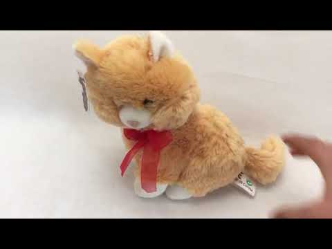 PELUŞ 20 CM SESLİ KEDİ