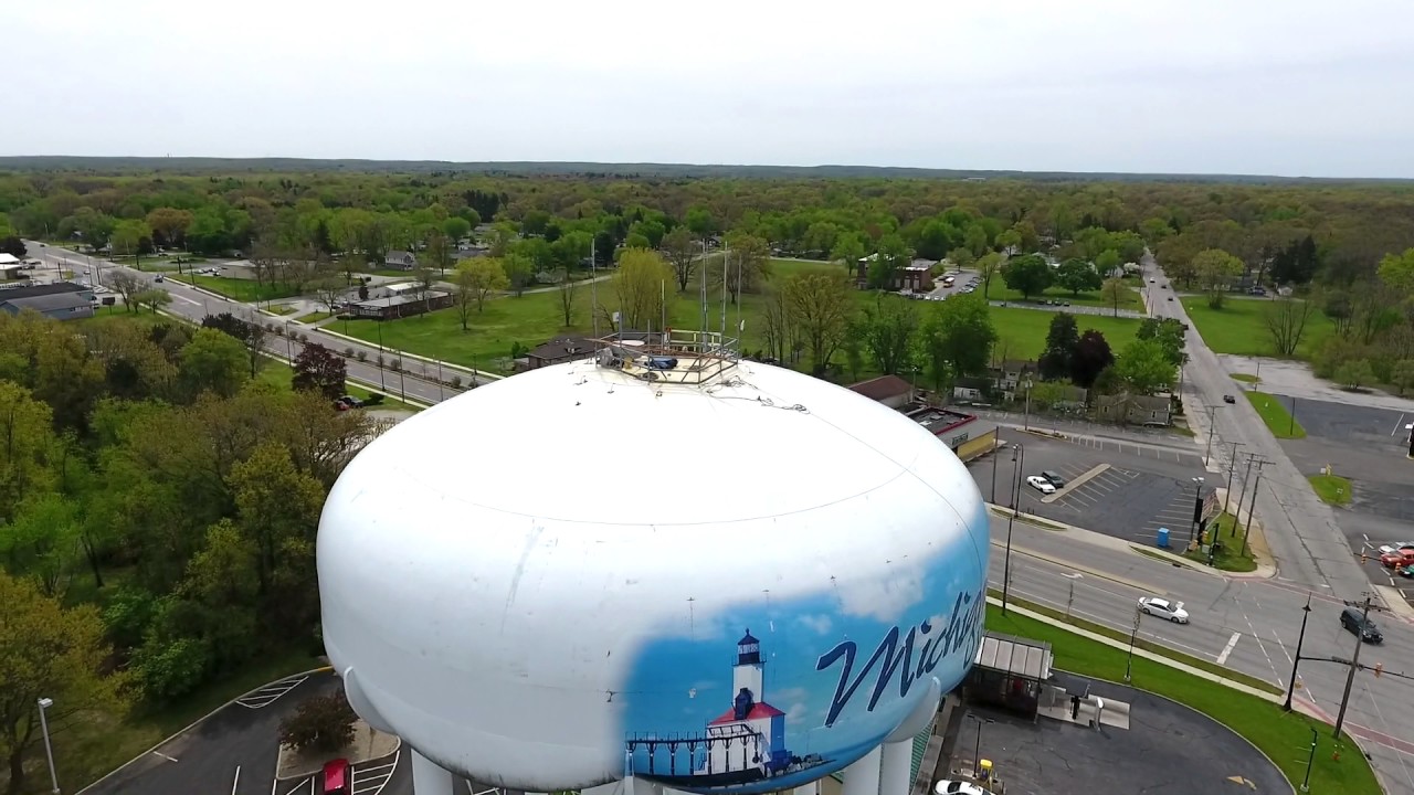 Michigan City Water Tower - YouTube