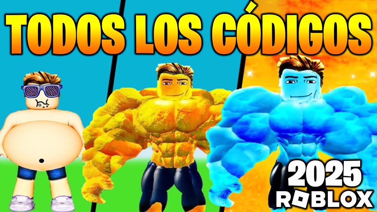TODOS los CÓDIGOS de 💪 STRONG MUSCLE SIMULATOR 💪 activos / NEW UPDATE / ROBLOX 2025 / TilloASR ...