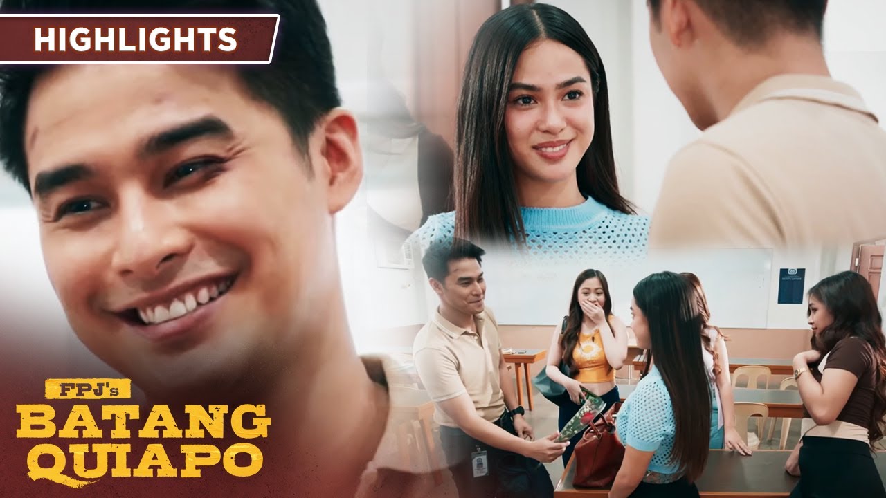 David brings Camille a flower | FPJ's Batang Quiapo (w/ English Subs ...