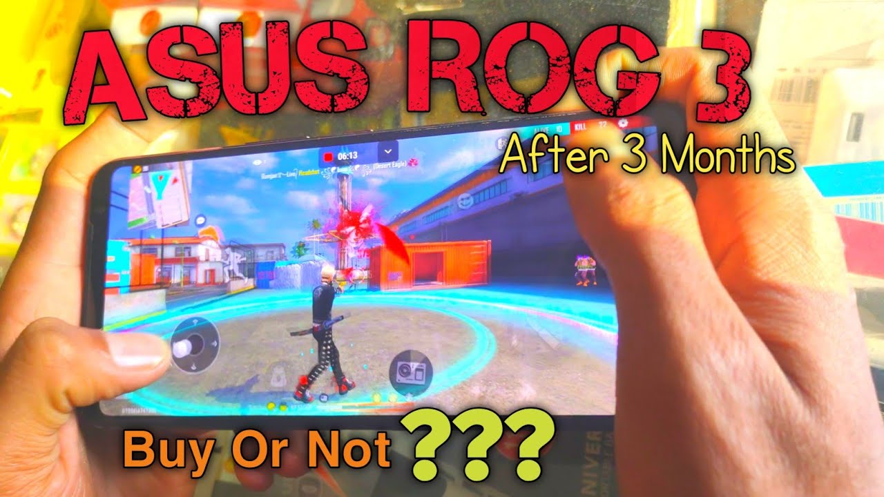 After 3 Month of Used | Asus Rog Phone 3 | Rog 3 Free fire gameplay ...