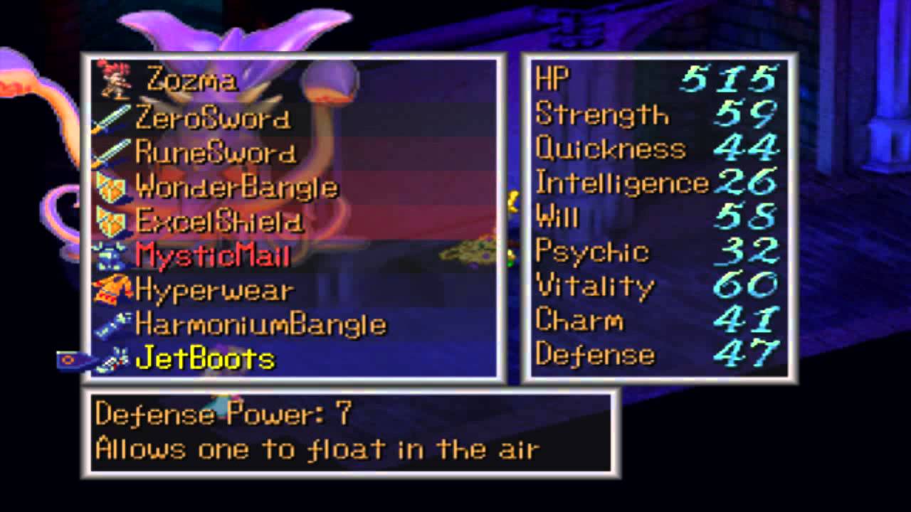 PSX - Saga Frontier: Emelia Walkthrough Part 10 - Mermaid! - YouTube