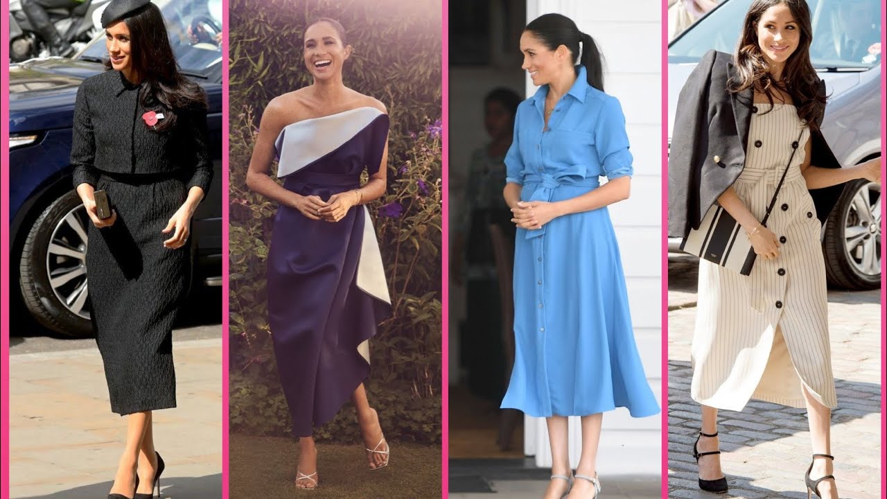 Royal Meghan Markle Decent Glowing skin and Dresses | Meghan Markle ...