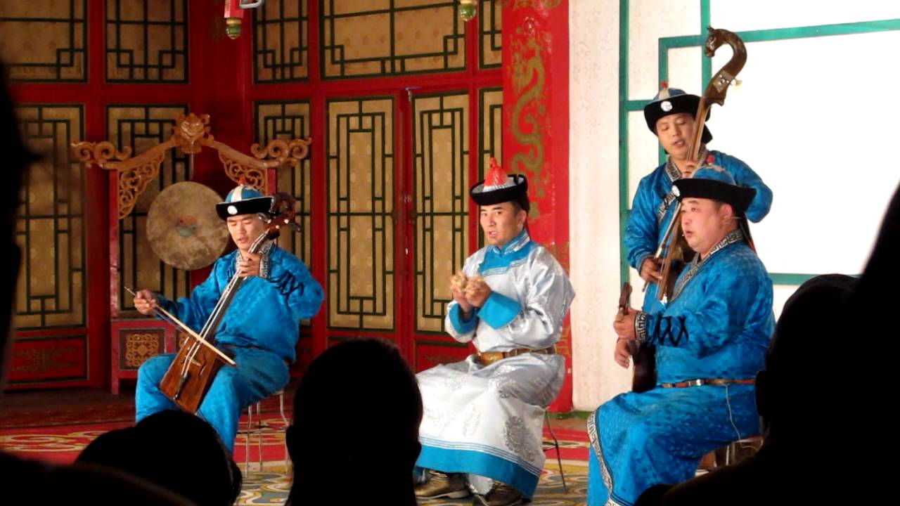 A Band of Mongolian Throat Singers - YouTube