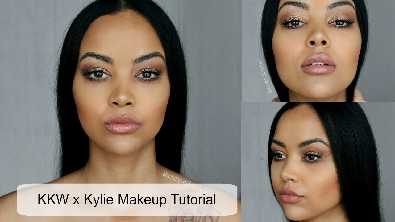 KKW X Kylie Cosmetics makeup | South African Beauty Influencer - YouTube