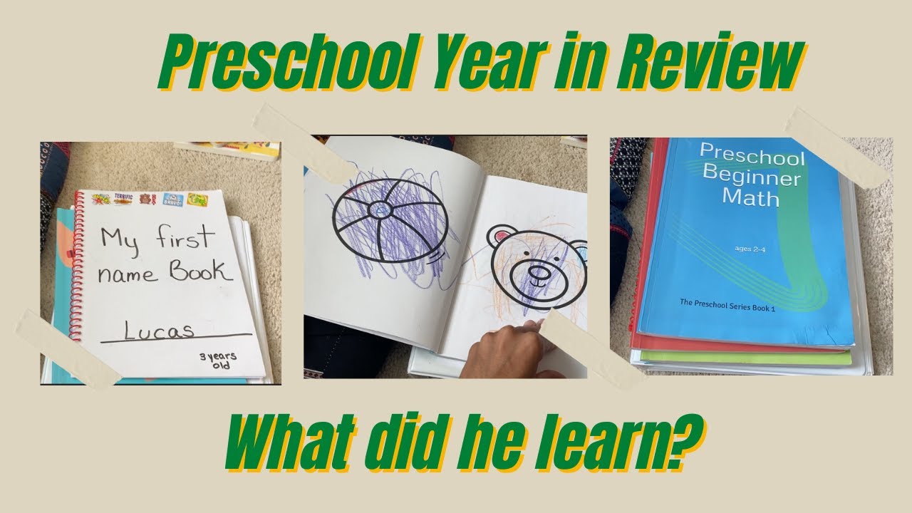 Preschool Year in Review - YouTube