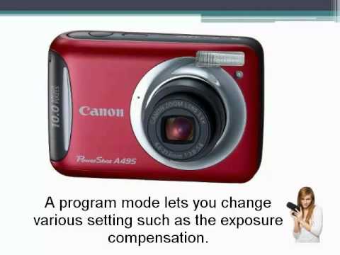 Canon Powershot A495 Digital Camera Review - YouTube