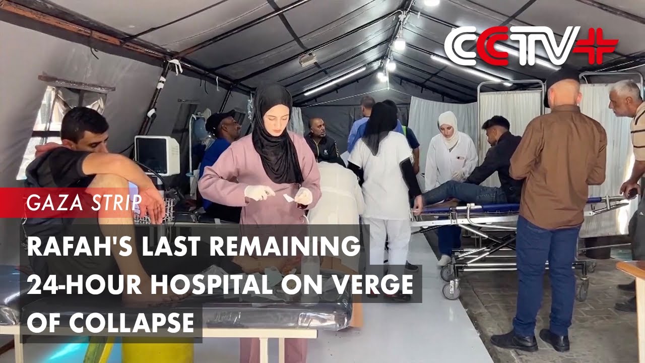 Rafah's Last Remaining 24-Hour Hospital on Verge of Collapse - YouTube