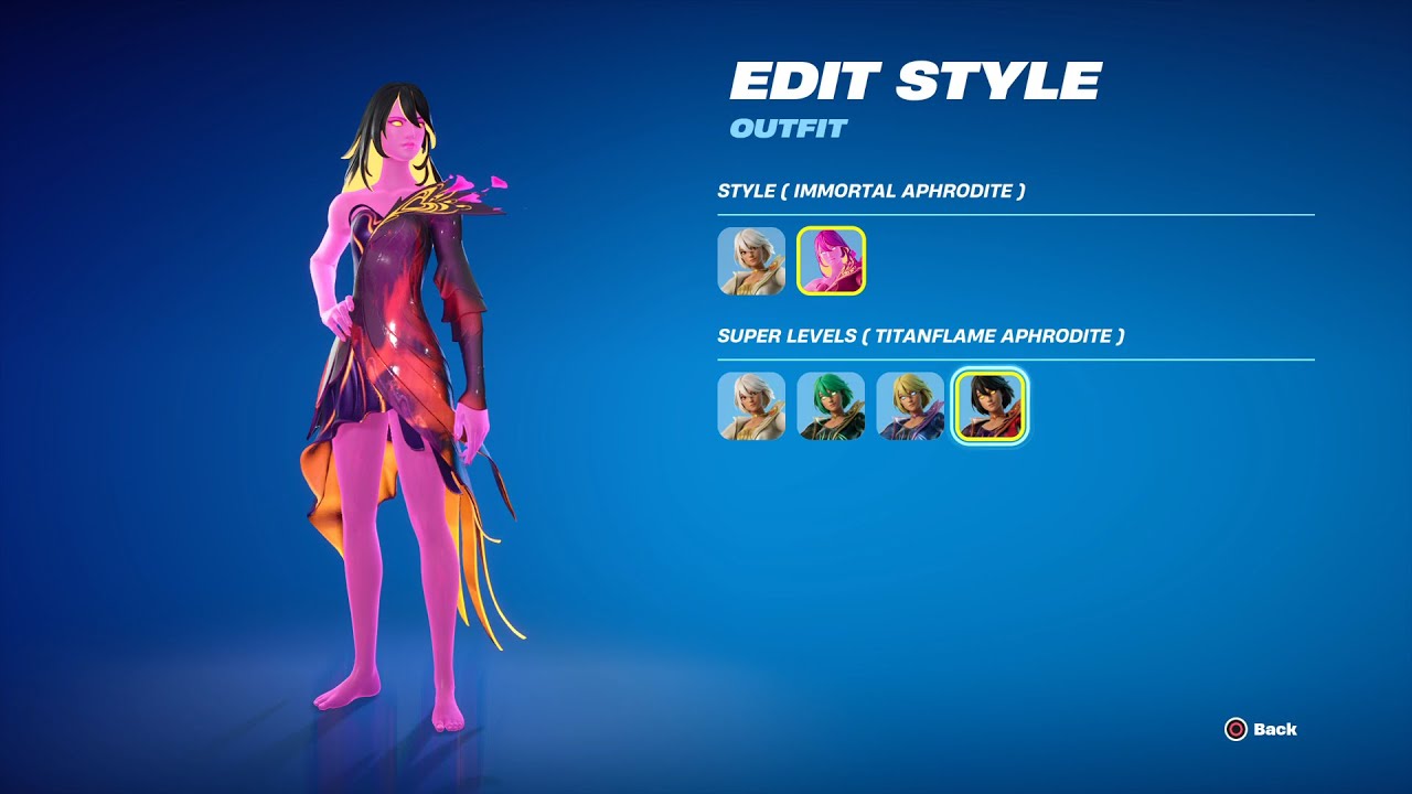 Aphrodite Skin Gameplay - Immortal Aphrodite - Super Level Style ...