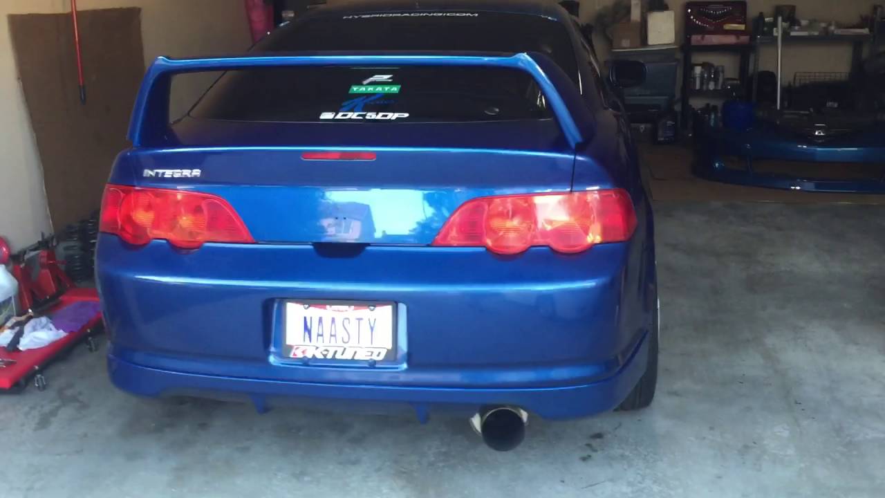 Fully Built K24/K20 Start up Acura Rsx Type S - YouTube