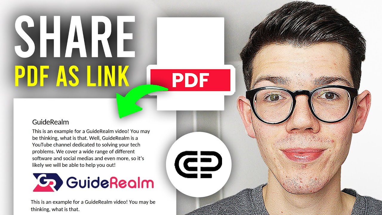 How To Share PDF As Link - Full Guide - YouTube