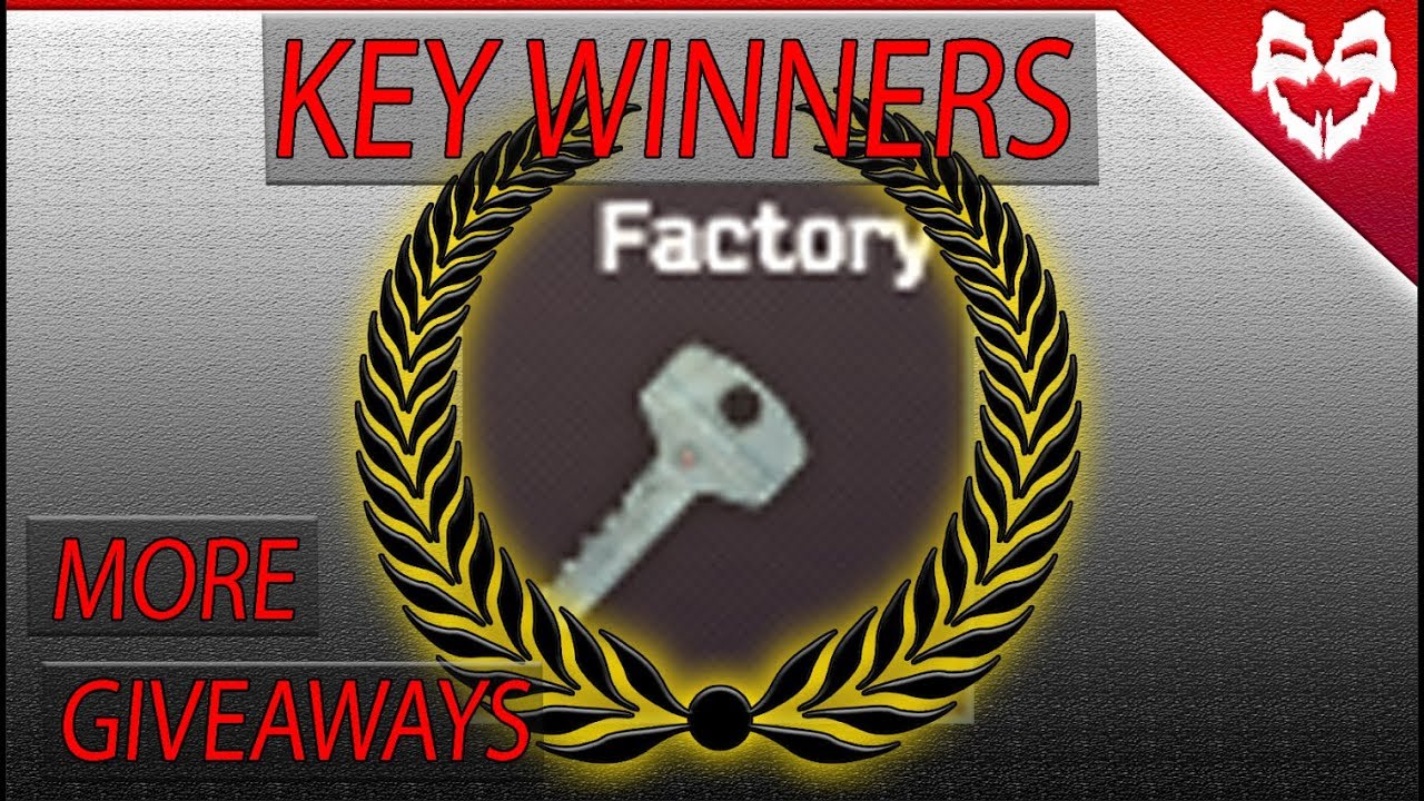 Factory key winners + EVENT announcement! Escape from Tarkov - YouTube
