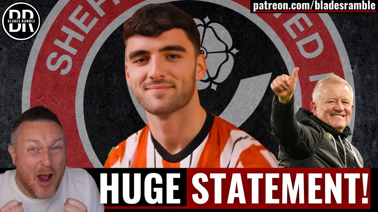 HUGE STATEMENT!! | CANNON IS A BLADE | TOM CANNON SIGNS FOR SHEFFIELD ...