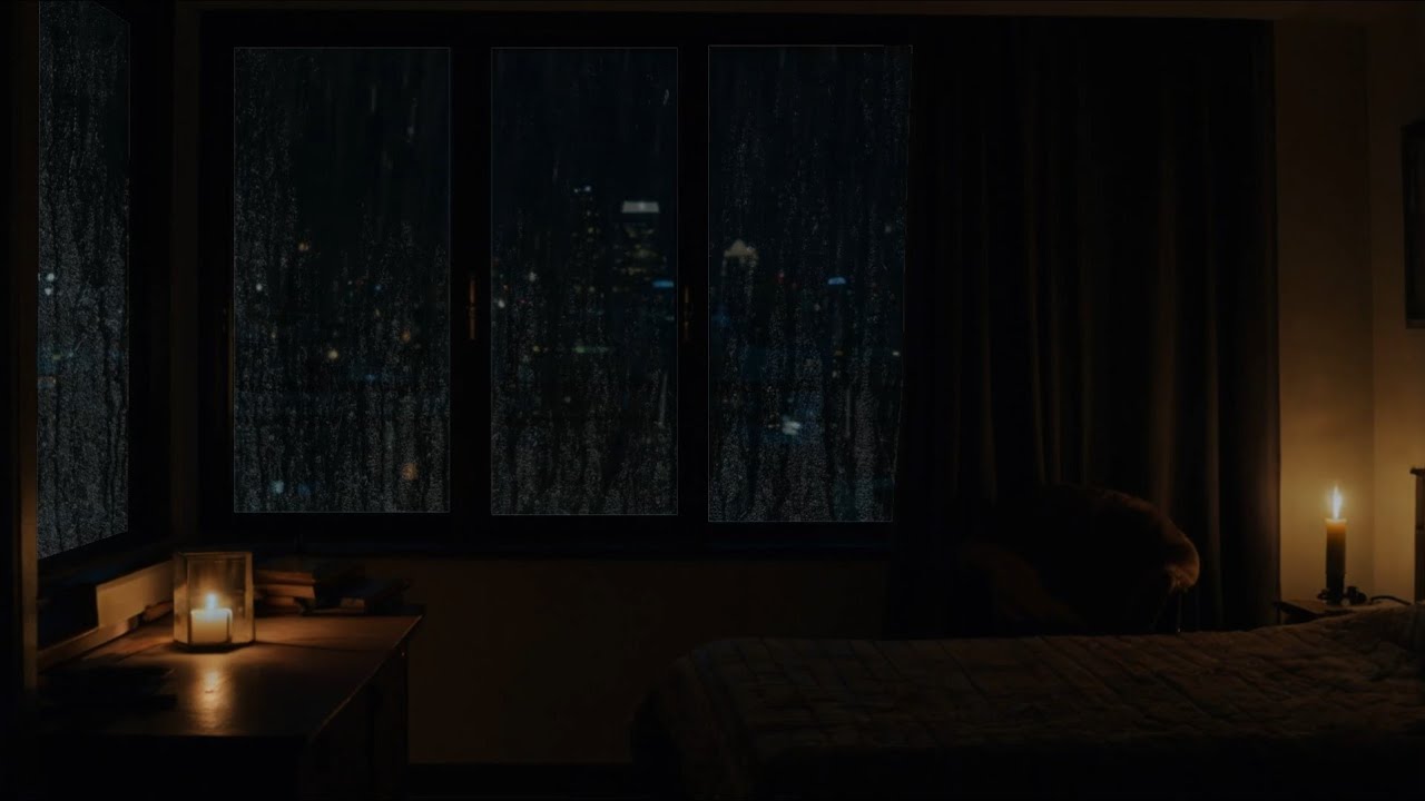 Rain Sounds for Relaxing and Falling Asleep Instantly, ASMR Relaxing ...