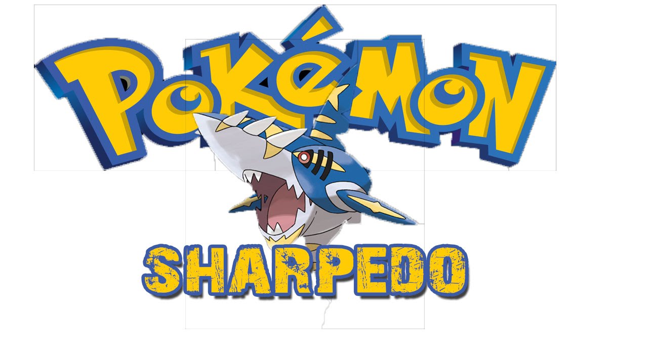 drawing of pokemon mega evolution sharpedo - YouTube