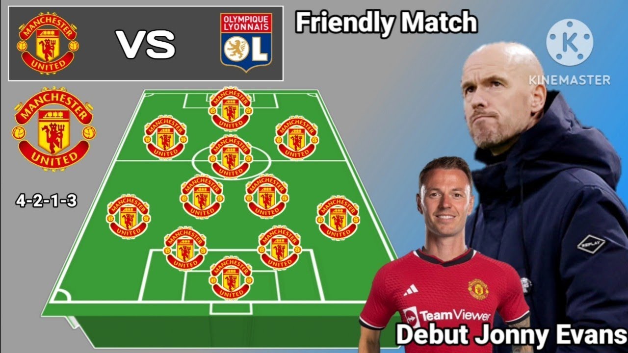 Manchester United vs Lyon ~ Manchester United Line Up 4-2-1-3 ...