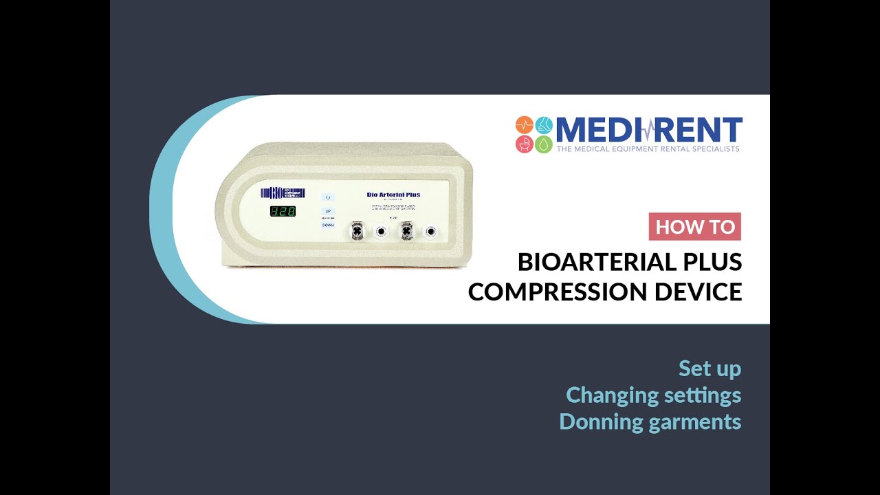 Bioarterial Plus Compression Pump Unboxing Video - YouTube