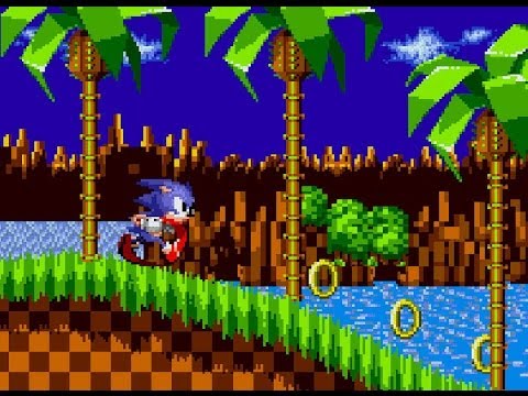 Sonic The Hedgehog-Green Hill Zone(Genesis Remastered) - YouTube