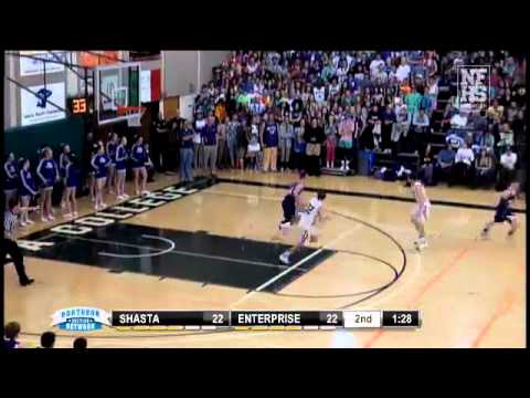 #21 Justin Abney with the layup off the forced turnover and Enterprise ...