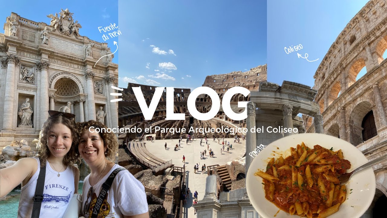 vlog | conociendo el Parque Arqueológico del Coliseo 🏛️ (Coliseo ...
