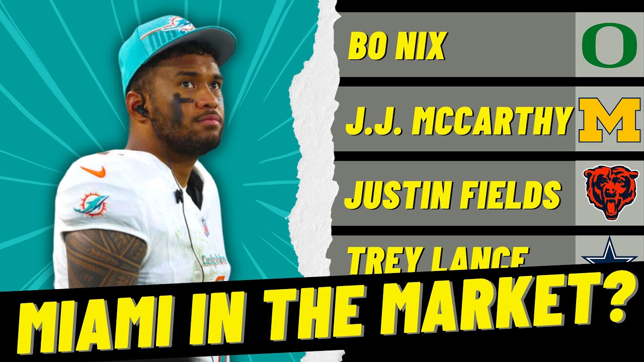 Should the Miami Dolphins be in the market for a quarterback in 2024 ...