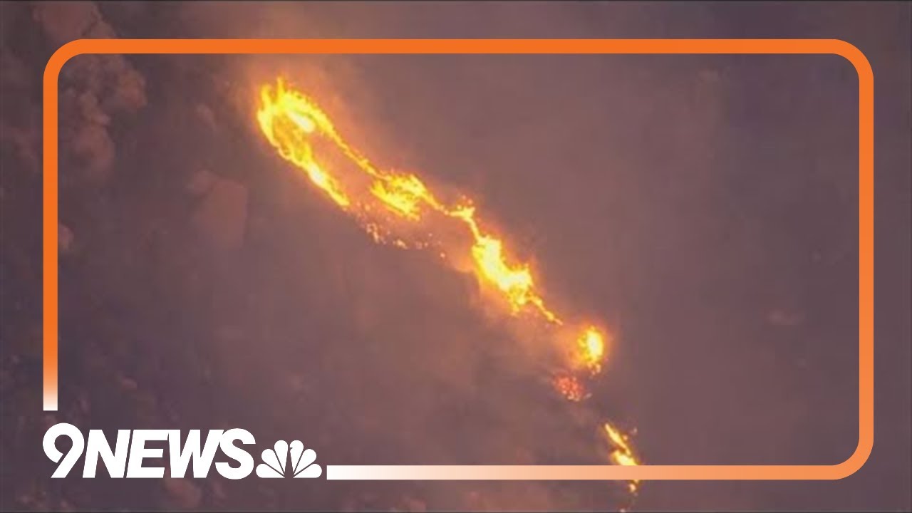 Goltra Fire in Jefferson County grows overnight - YouTube