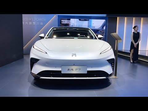 2023 SAIC ROEWE RISING F7 EV Walkaround—2023 Chengdu Motor Show - YouTube
