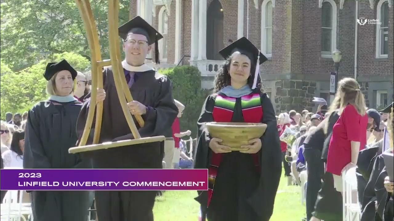 Linfield University Commencement Ceremony 2023 - YouTube