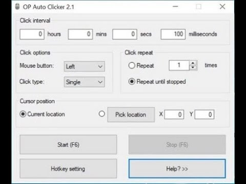 The 00000000 Millisecond Auto Clicker... - YouTube