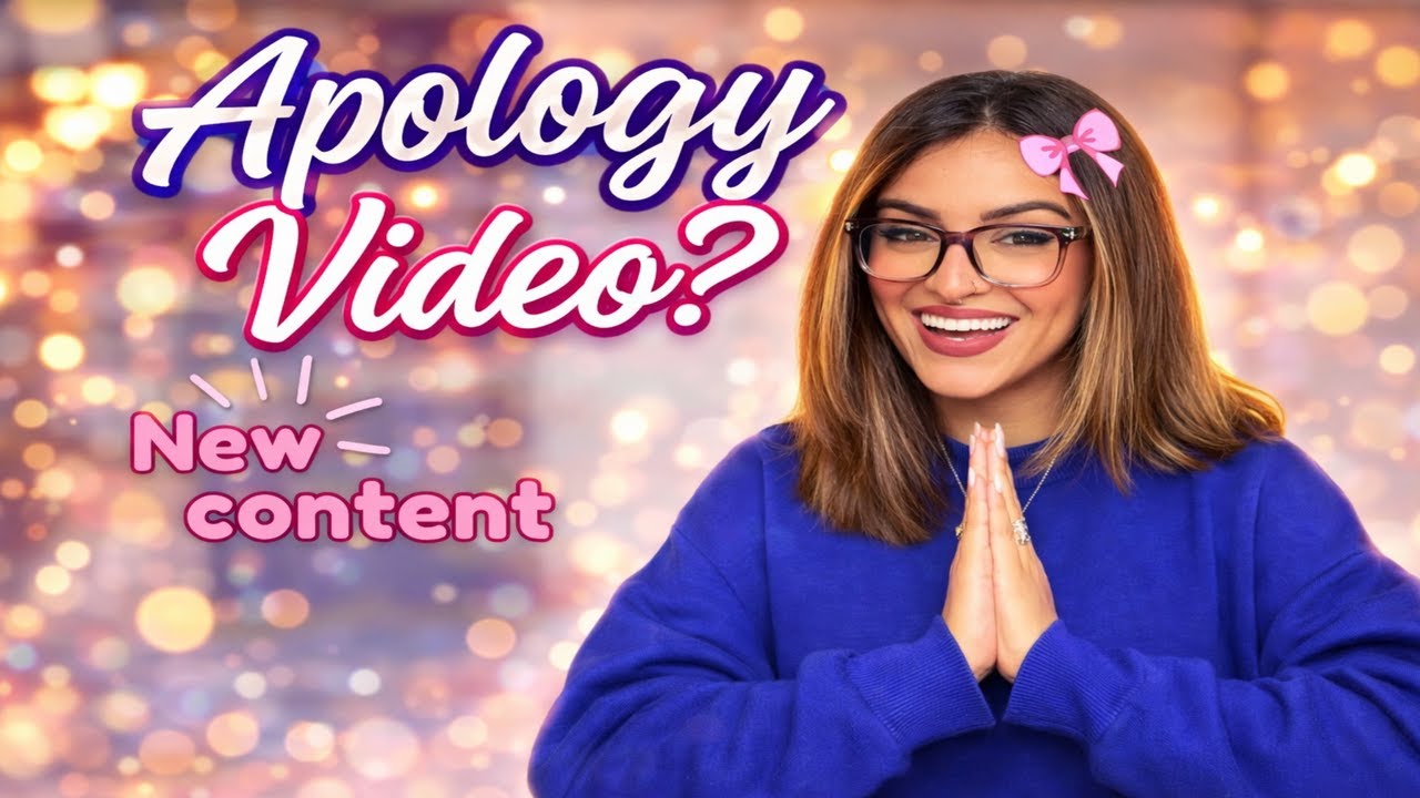 APOLOGY VIDEO.. - YouTube
