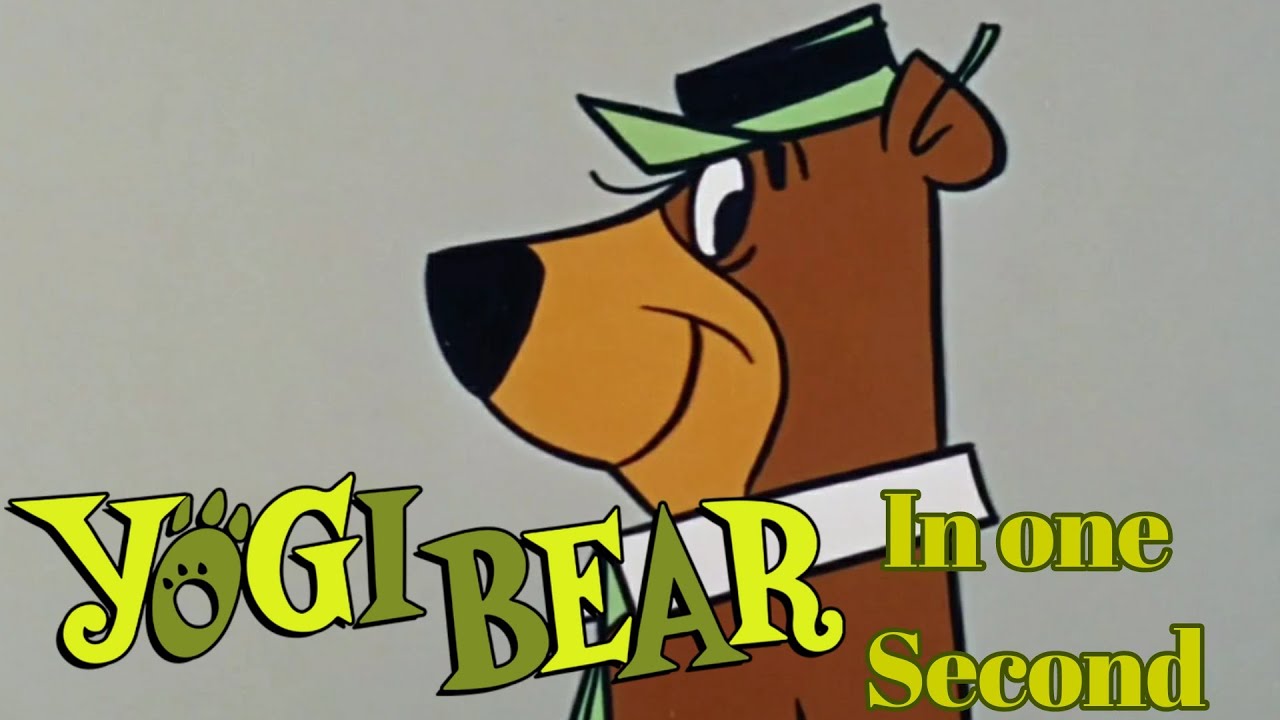 Yogi Bear Shorts in 1 Second (1958-1961) - YouTube